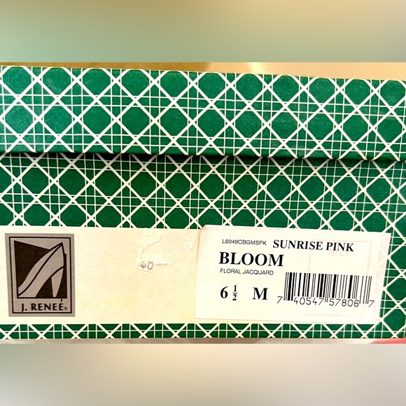 J.Renee | Shoes | New In Box Jrenee Pink Jacquard Heels | Poshmark